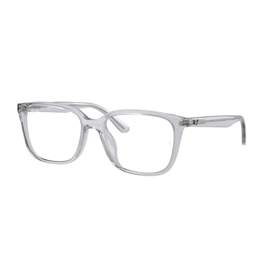 Óculos de Grau Retangular Ray-Ban RX7248D 8411 55 RGD.ACT Cinza Incolor ...