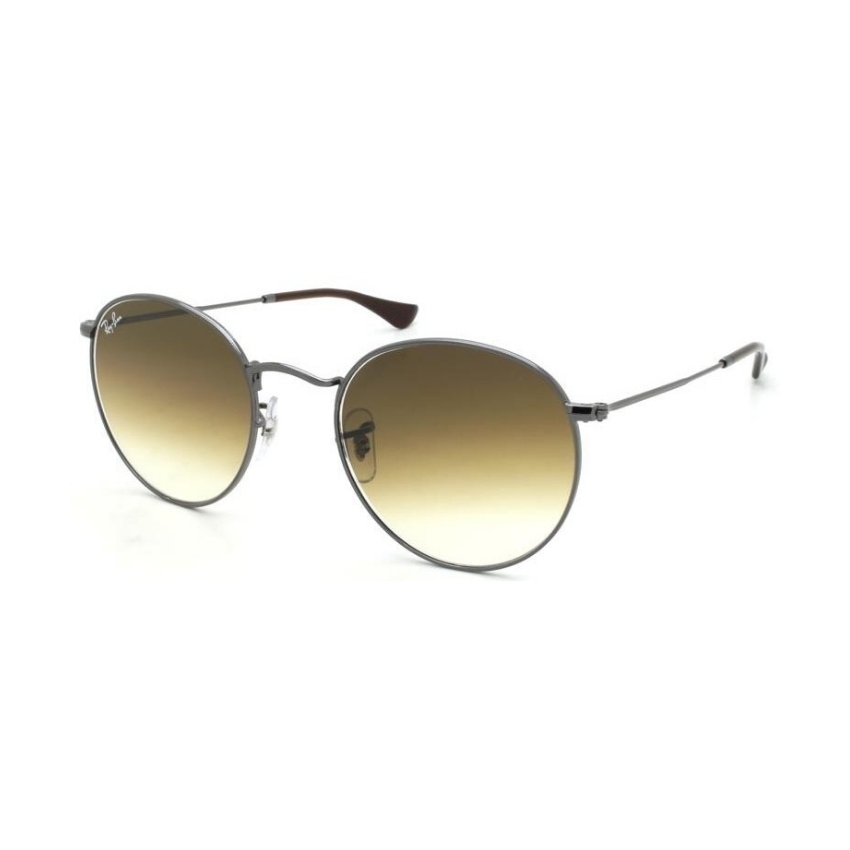 Óculos de Sol Redondo Ray-Ban RB3447NL 004 5153 RMD.MTL Dourado - Ótica ...