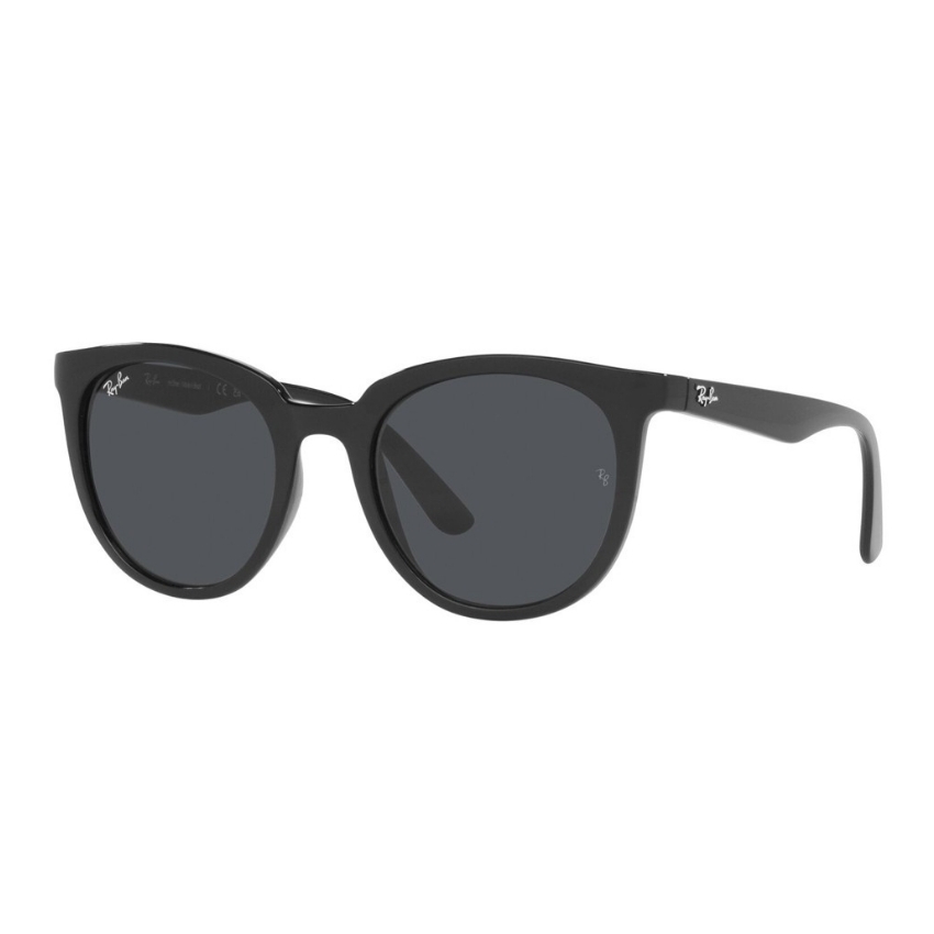 Óculos de Sol Redondo Ray-Ban RB4383L 601 8753 RMD.ACT Preto - Ótica ...