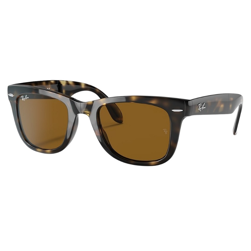 Óculos de Sol Retangular Ray-Ban Folding Wayfarer RB4105 710 5154 RMD ...